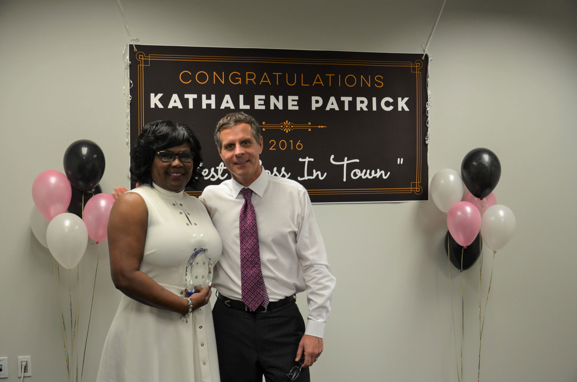 Kathy Patrick Receives “Best Boss in Town Award” for Energy Service ...